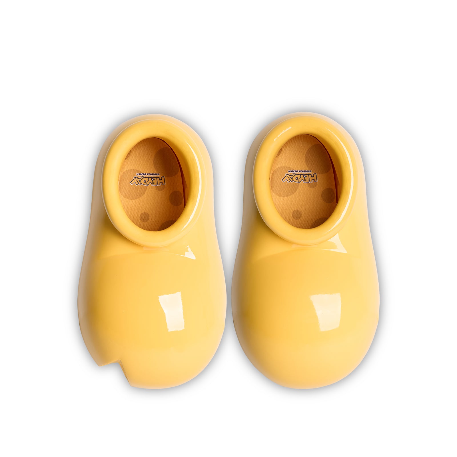 XHEYDAY Cheese Big Toe Yellow